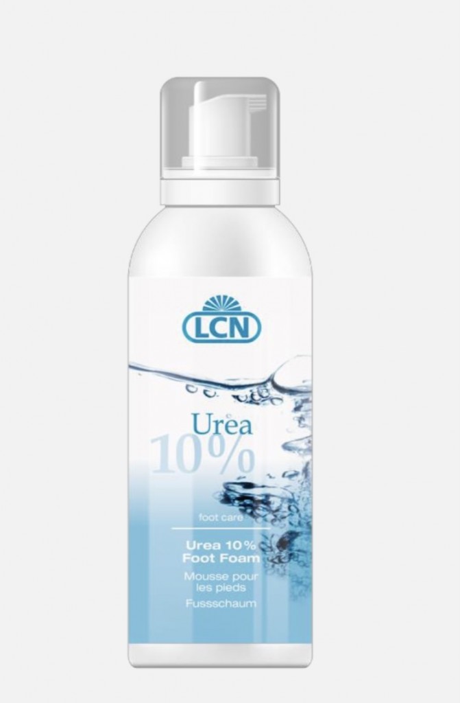 LCN Urea 10% Foot Foam 125ml | Nailand Norge- negle og fotpleie produkter